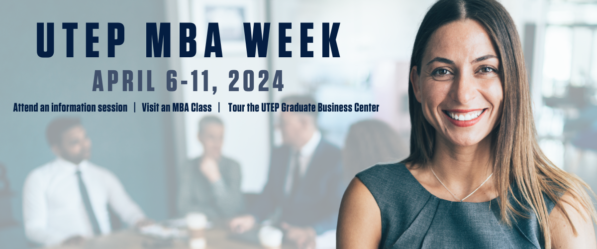 Master of Business Administration (MBA) - UTEP Business