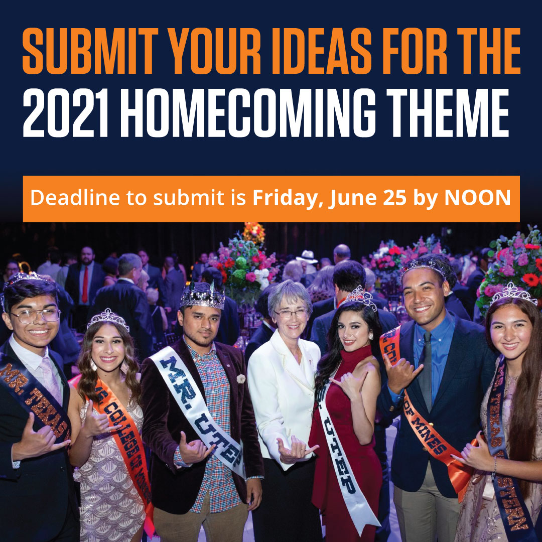Submit 2021 Homecoming Theme Ideas!