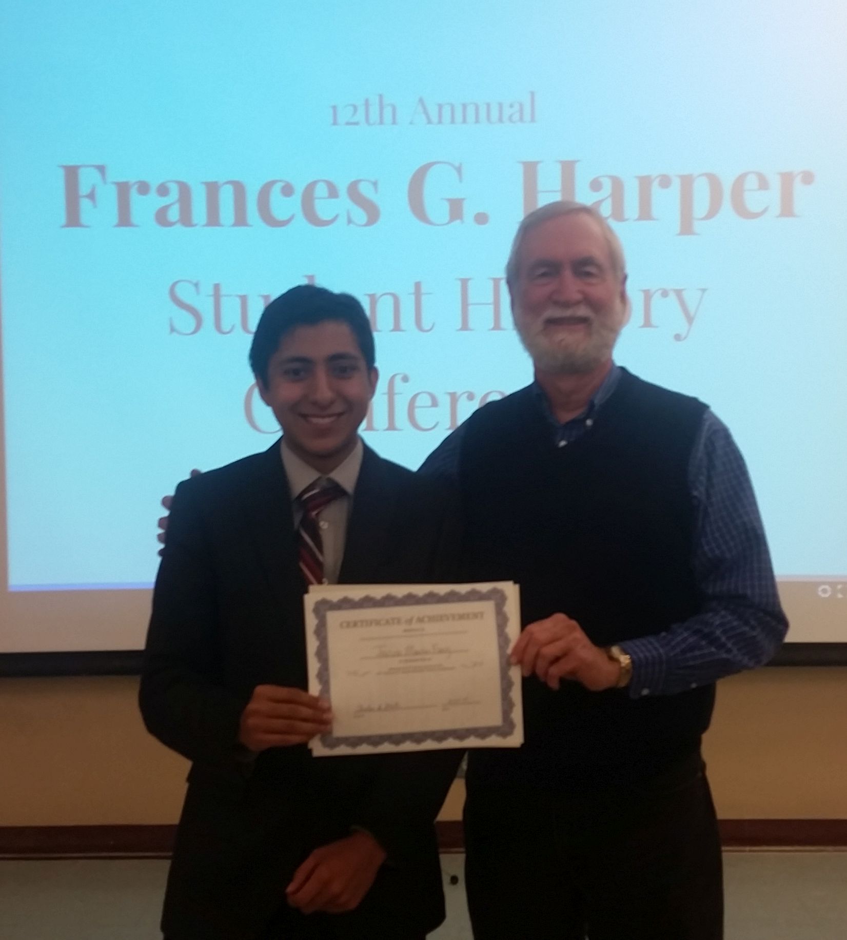 Frances G. Harper Student History Conference