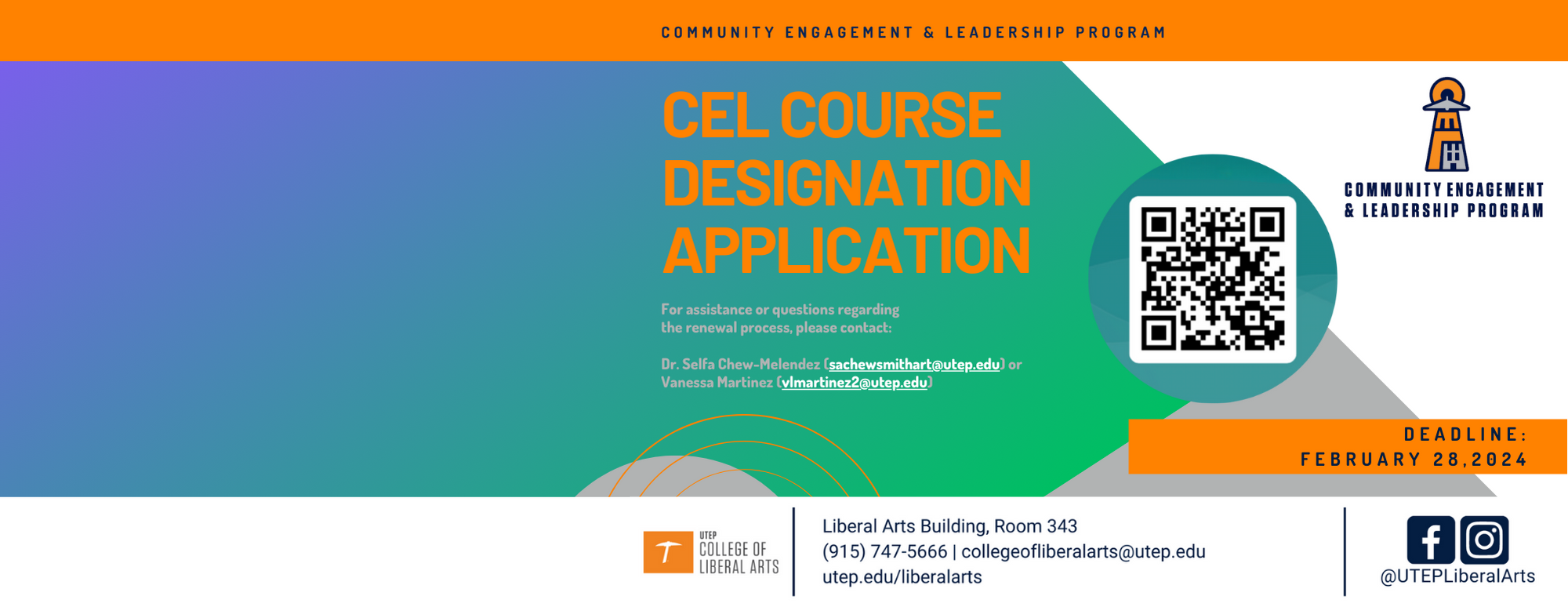 Community Engagement and Leadership (CEL) Program