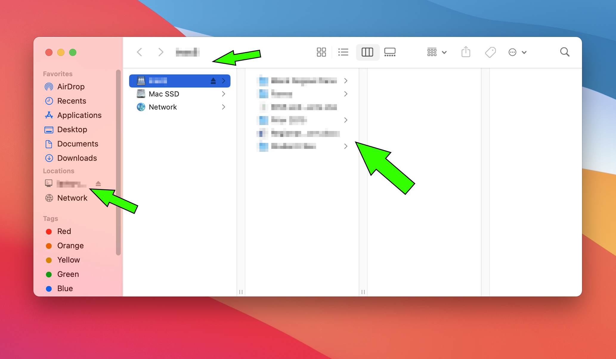 Connecting to a network shared drive on macOS Connecting to a network shared drive on macOS